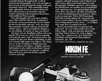 Vintage camera ad | Etsy