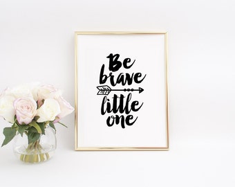 Be brave little man | Etsy