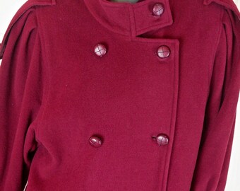 Red military jacket | Etsy