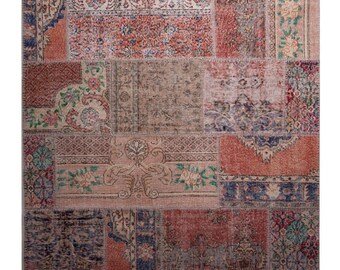 Patchwork carpet | Etsy