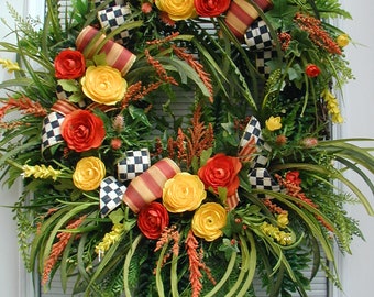 Floral Art from the Heart by PetalsNPicks on Etsy