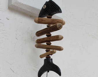 Bone wind chime | Etsy