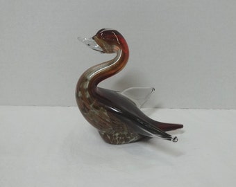 Murano glass duck | Etsy