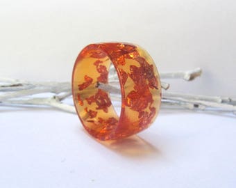 Amber ring | Etsy