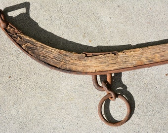 Antique horse yoke | Etsy