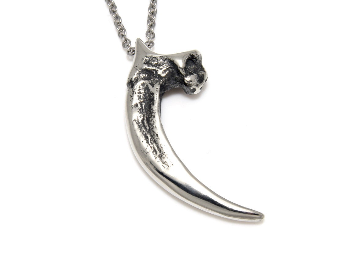 Harpy Eagle Talon Necklace Bird Claw Pendant Jewelry