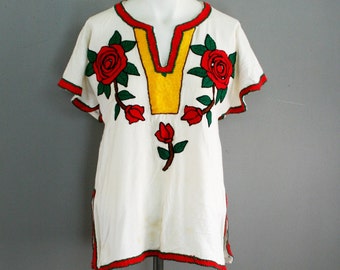 Embroidered tunic | Etsy