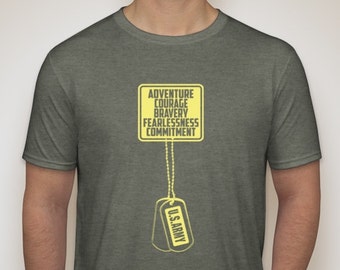 Dog tag shirt | Etsy