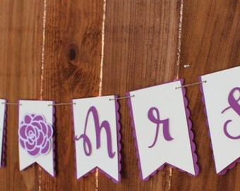 Rustic purple decor | Etsy