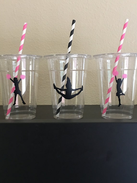 Cheerleading party cups cheer party cups cheerleader party