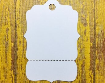 Perforated hang tags | Etsy