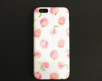 Peach iphone case | Etsy
