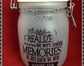 Memory jar | Etsy