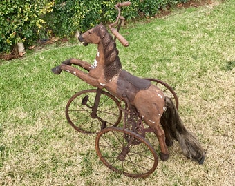 Vintage Ride On & Rocking Toys | Etsy