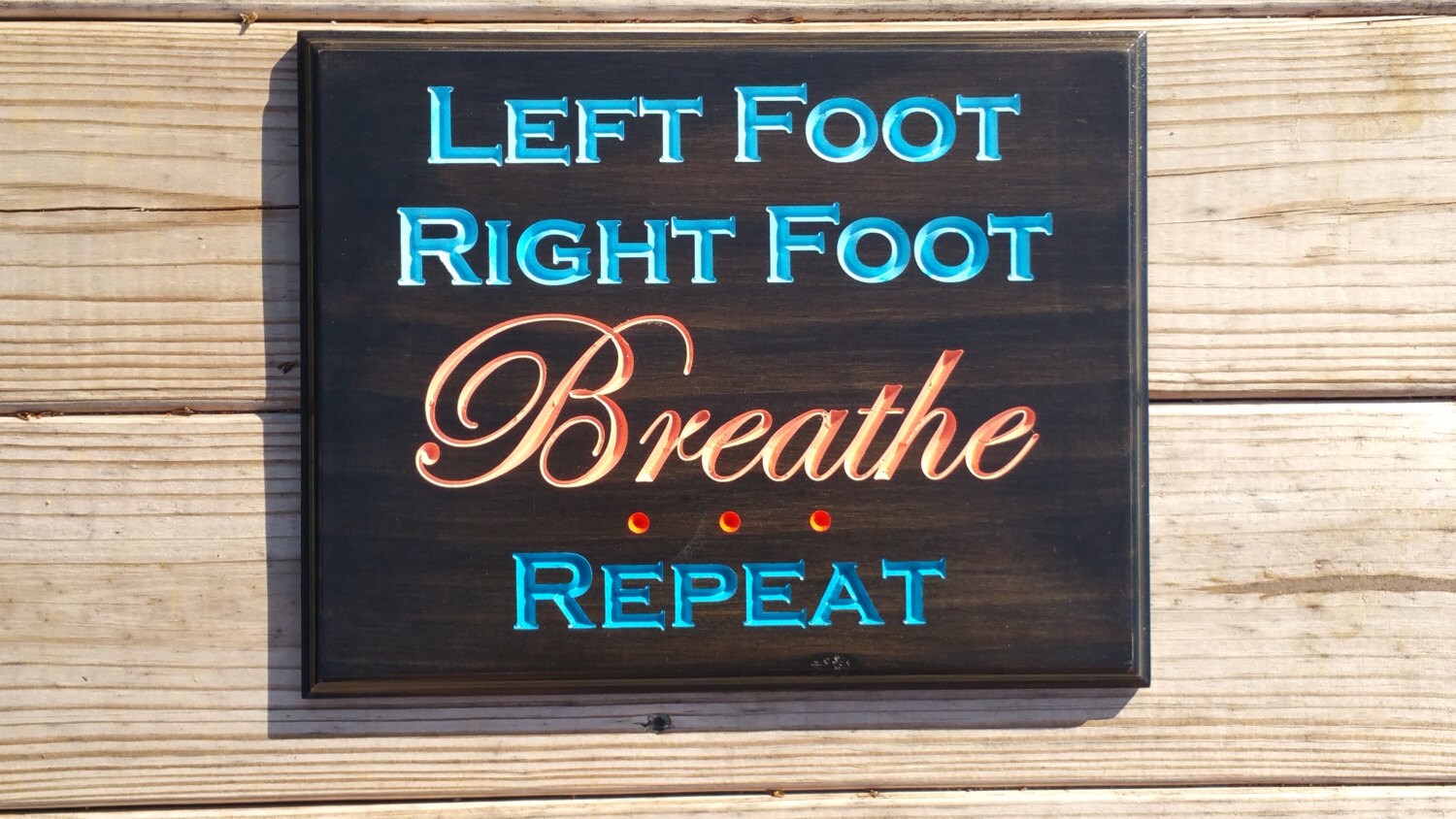 Favorite Pat Summitt Saying Left Foot Right Foot Breathe