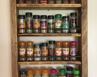 Spice rack | Etsy