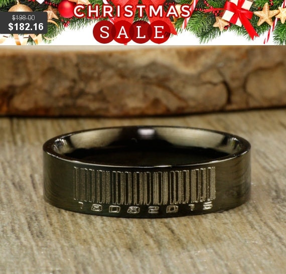 X'mas SALE Handmade Customize Barcode Matching by JRingStudio