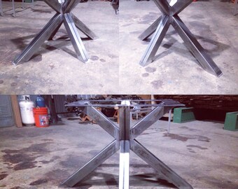 Steel table base | Etsy