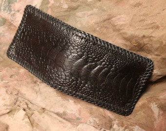 Ostrich wallet | Etsy