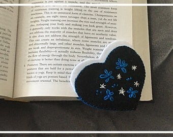 Felt corner bookmark | Etsy