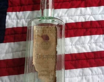 Turpentine bottles | Etsy