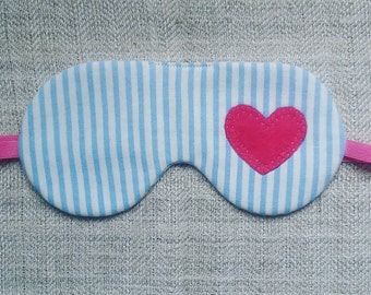 Heart sleep mask | Etsy