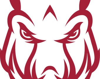 Razorbacks decal | Etsy