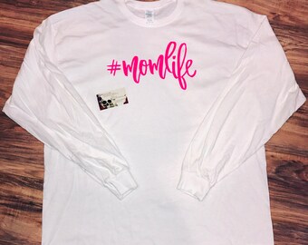 Momlife shirt | Etsy