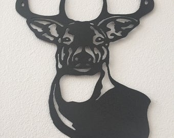 Deer bust | Etsy