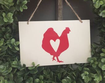 Chicken coop signs | Etsy