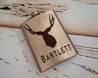 Hunting flask | Etsy