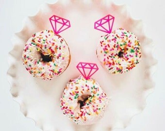 Diamond donut | Etsy