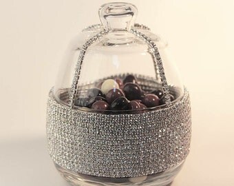 Crystal sugar bowl | Etsy