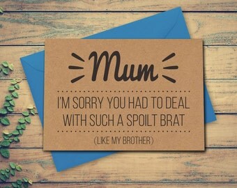 Card for brother | Etsy