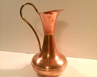 Brass pitcher | Etsy