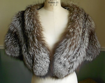 Fox fur stole | Etsy