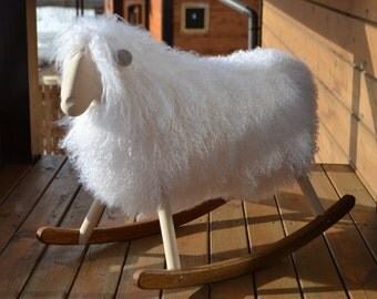 Wooden rocking horse | Etsy