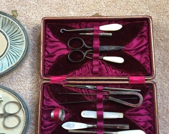 Vintage sewing box | Etsy