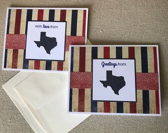 Greetings from texas | Etsy