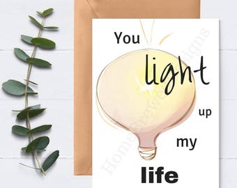 You light up my life | Etsy