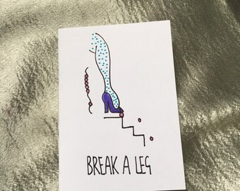 Break a leg | Etsy