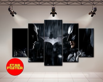 Items similar to Batman Watercolour Drip Painting on Etsy