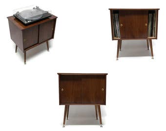 Record player stand | Etsy