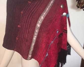 Chilean poncho | Etsy