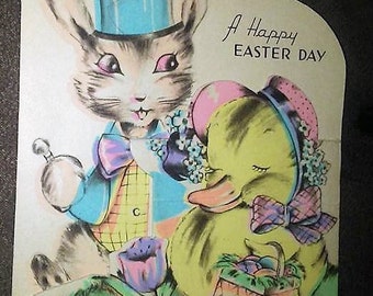 Vintage easter card | Etsy