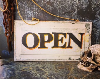 Open closed sign | Etsy