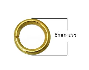 100 pcs Silver Plated Soldered Closed Jump Rings 4mm 20