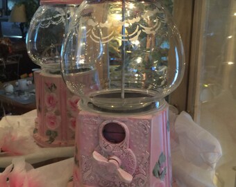 Pink gumball machine | Etsy