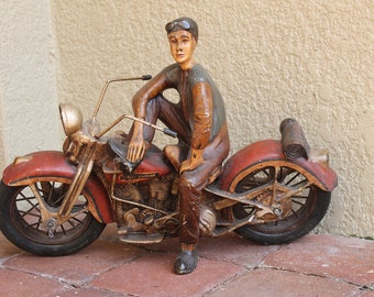 Motorcycle statues | Etsy