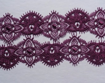 Wide lace trim | Etsy